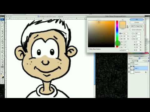 Lesson 2 How to draw a kids face. - YouTube