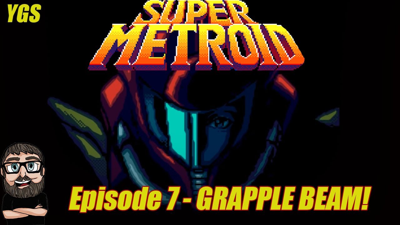 SNES - Super Metroid - Episode 7 - GRAPPLE BEAM! - YouTube