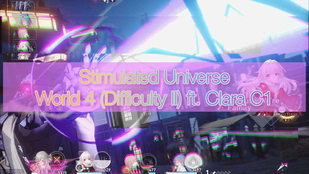 [HSR] Stimulated Universe World 4 (Difficulty II) Rematch FAKE SVAROG ...