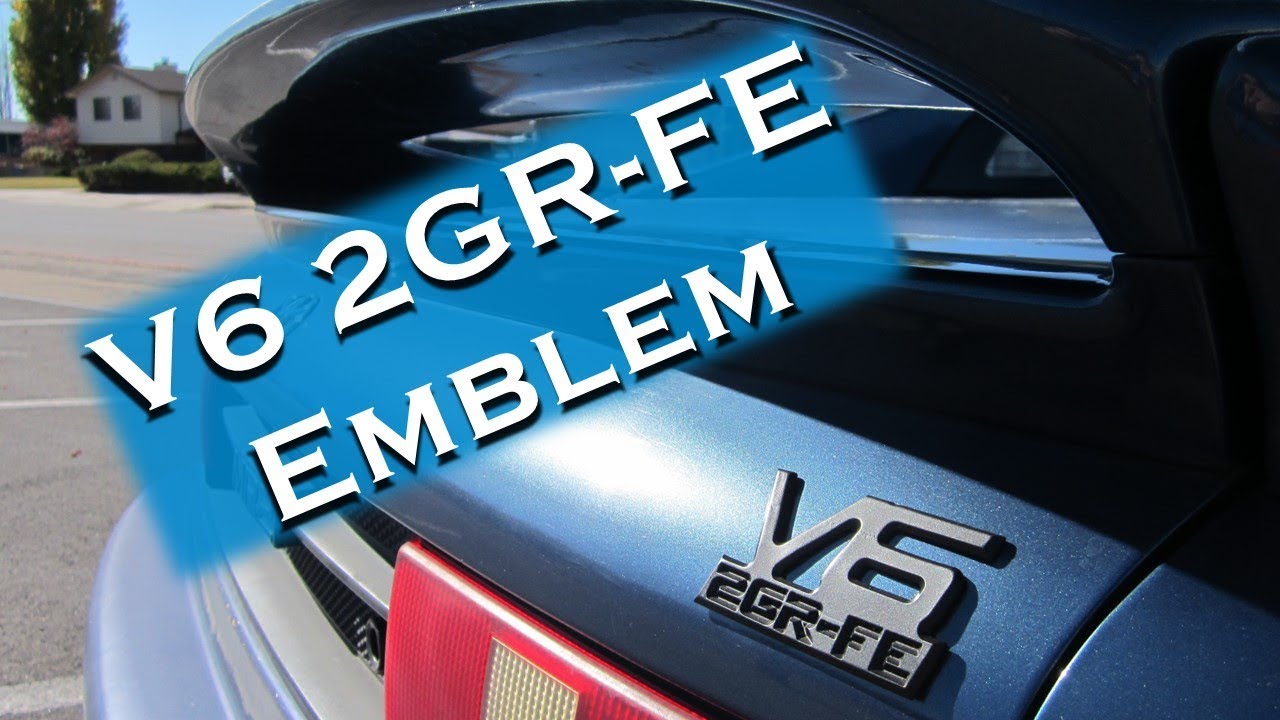 V6 2GR-FE Custom Emblem SW20 MR2 - The Making Of - YouTube