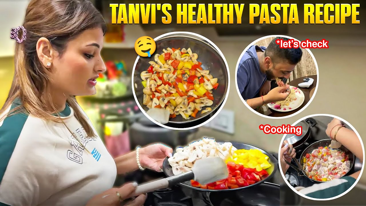 Tanvi's Healthy White Sauce Chicken Pasta Recipe😍 | The TaRo Tales ...