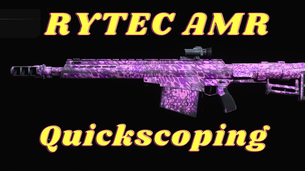 Call of Duty new sniper RYTEC AMR - YouTube