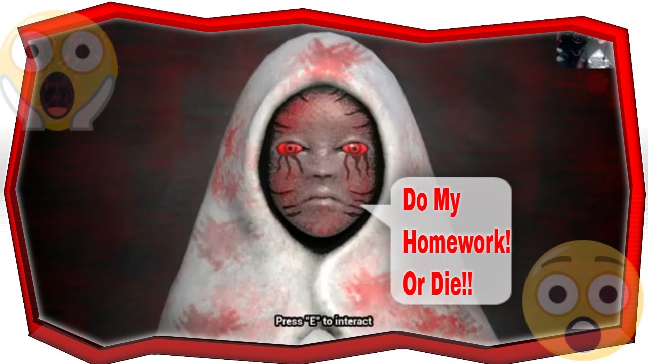 Horror School Story -Full Playthrough- The Ghost Ate My Homework! Lets ...
