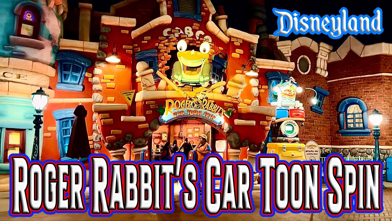 Roger Rabbit’s Cartoon Spin - Ride A Long! at Disneyland - YouTube