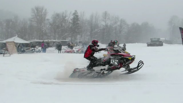 Snowmobile Uphill Snow Drags (Part 1 of 2) | Jason Asselin - YouTube