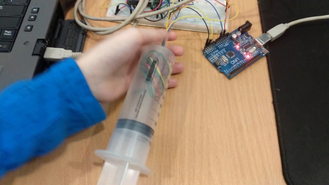 BMP380 Test Czujnika - YouTube