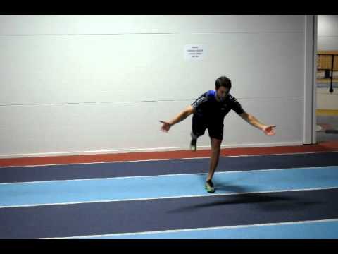 Side Step To Inverted Hamstring stretch.AVI - YouTube