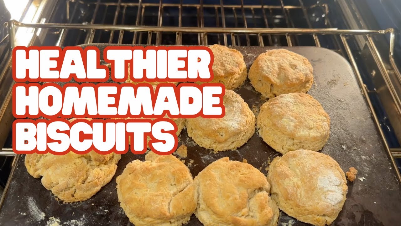 Easy Homemade Biscuit Recipe with CLEAN INGREDIENTS - YouTube
