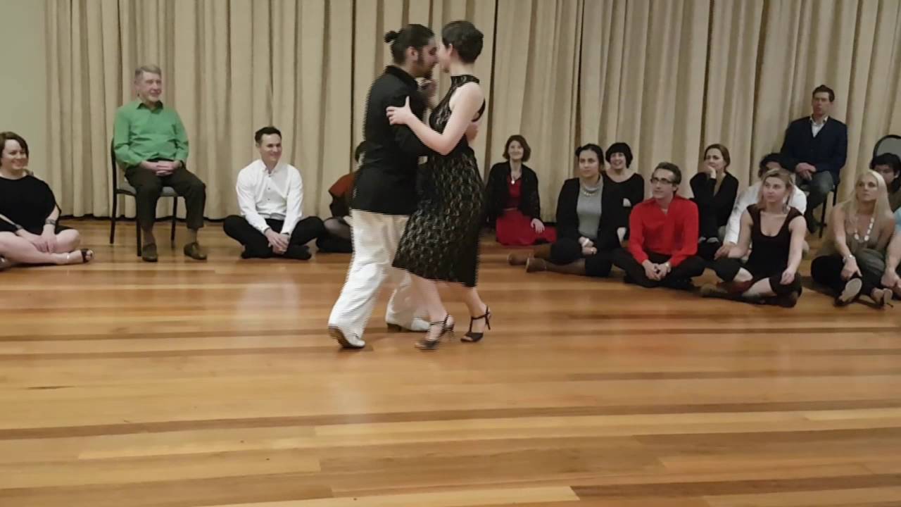 Refik & Emily Rose Tango at Milonga New- Melbourne - Orq (Carlos Di ...