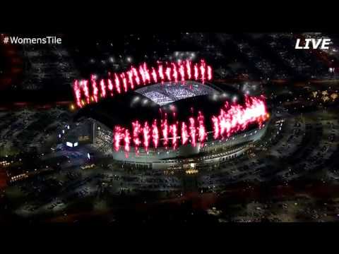 WWE Wrestlemania 32 Women`s Title Celebration Pyro Animation - YouTube