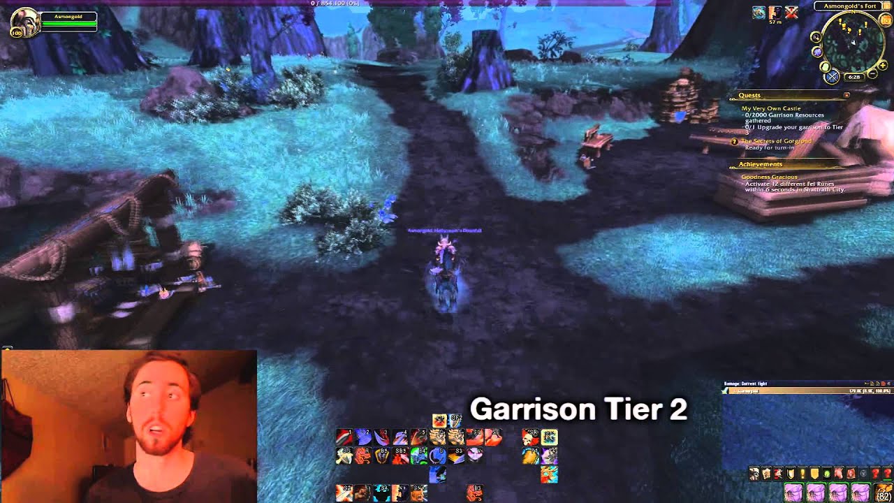 Alliance Garrison Tier Progression [Warlords of Draenor] - YouTube