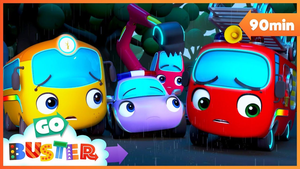 Buster Gets Lost in the Storm! | Go Buster - Bus Cartoons & Kids ...