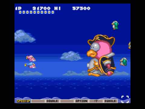 parodius level 1 boss (hard) - YouTube