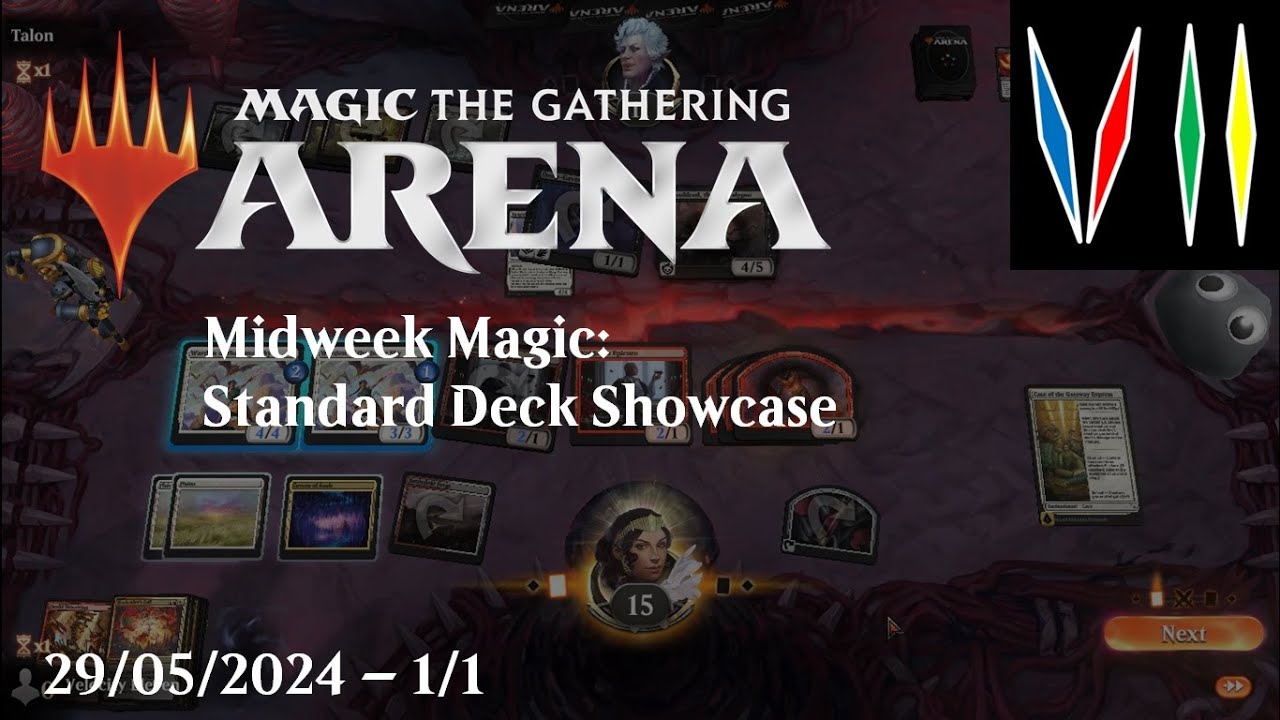 MTG Arena - Midweek Magic: Standard Deck Showcase (29/05/2024) - YouTube