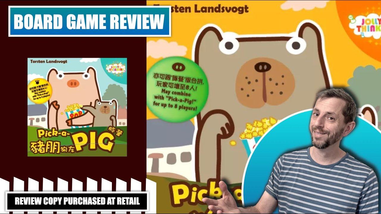 Pick a Pig card game review - YouTube