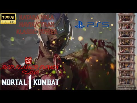 MK1 *Katara Vala Havik* (Cyrax Kameo) Klassic Tower Gameplay (Ending ...