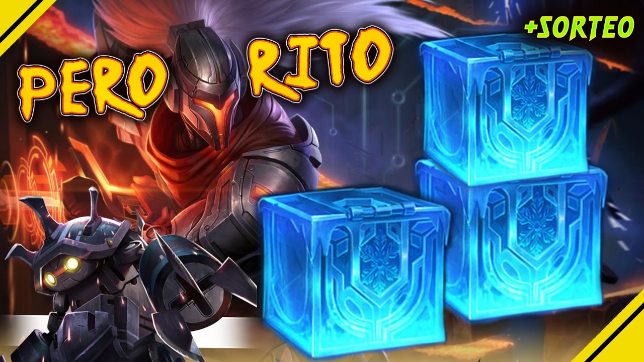 Cofres PROYECTO y robots, ABRIENDO CAJAS League Of Legends LOL - YouTube
