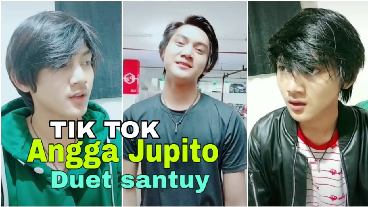 Angga jupito duet kocak - YouTube