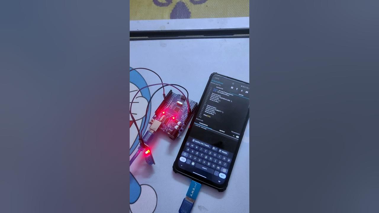 Serial monitor on Arduino droid app || Arduino project #experiment #arduinodiy #diy #ai - YouTube