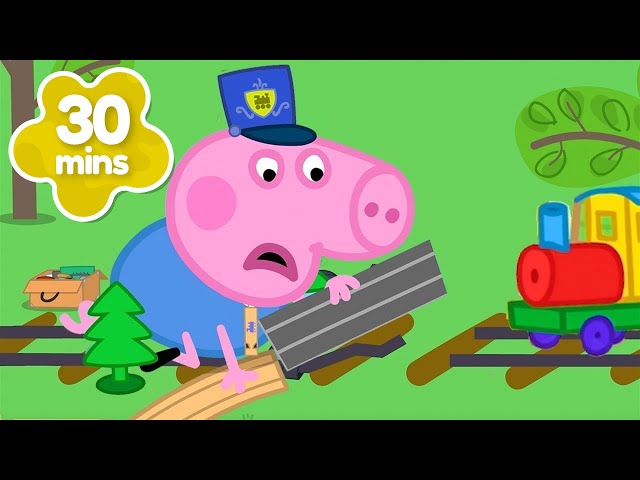 George Fixes a Train Track! 🚂 | Peppa Pig Tales 2025 Full Episodes | 30 ...