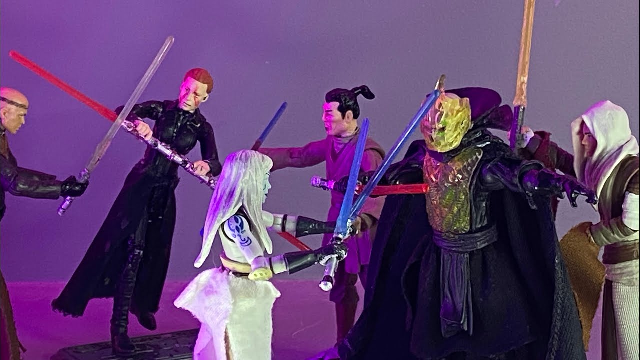 Star Wars: Darth Bane And The Duel On Tython - YouTube