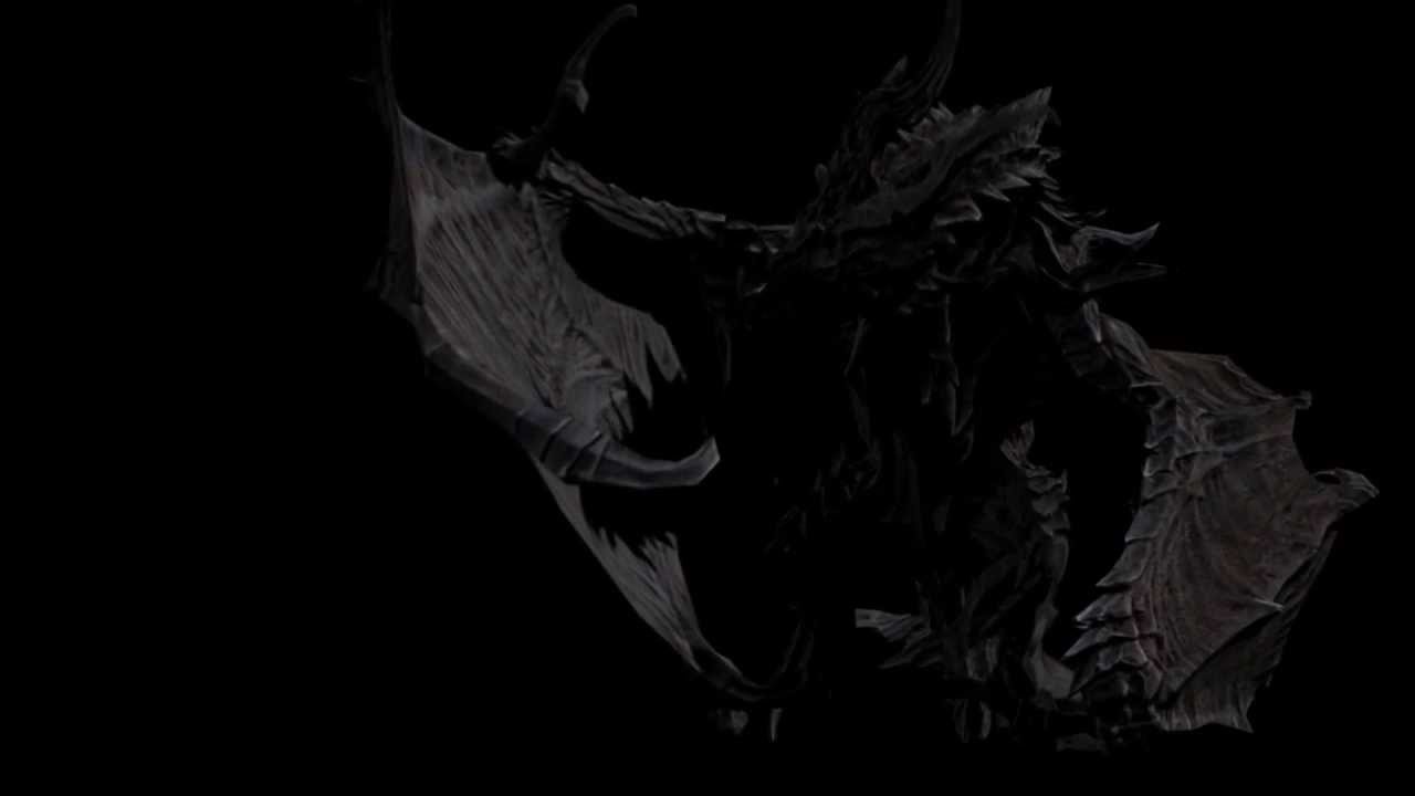 ALDUIN SKIRIM model second test render animation 3d Studio Max - YouTube