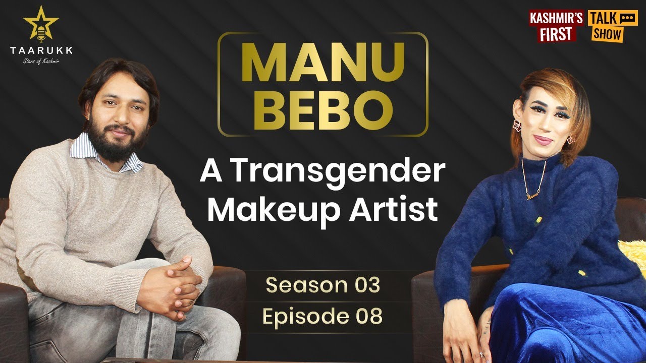 Manu Bebo Transgender Makeup Artist on Sets of Taarukk Episode 8 Season ...