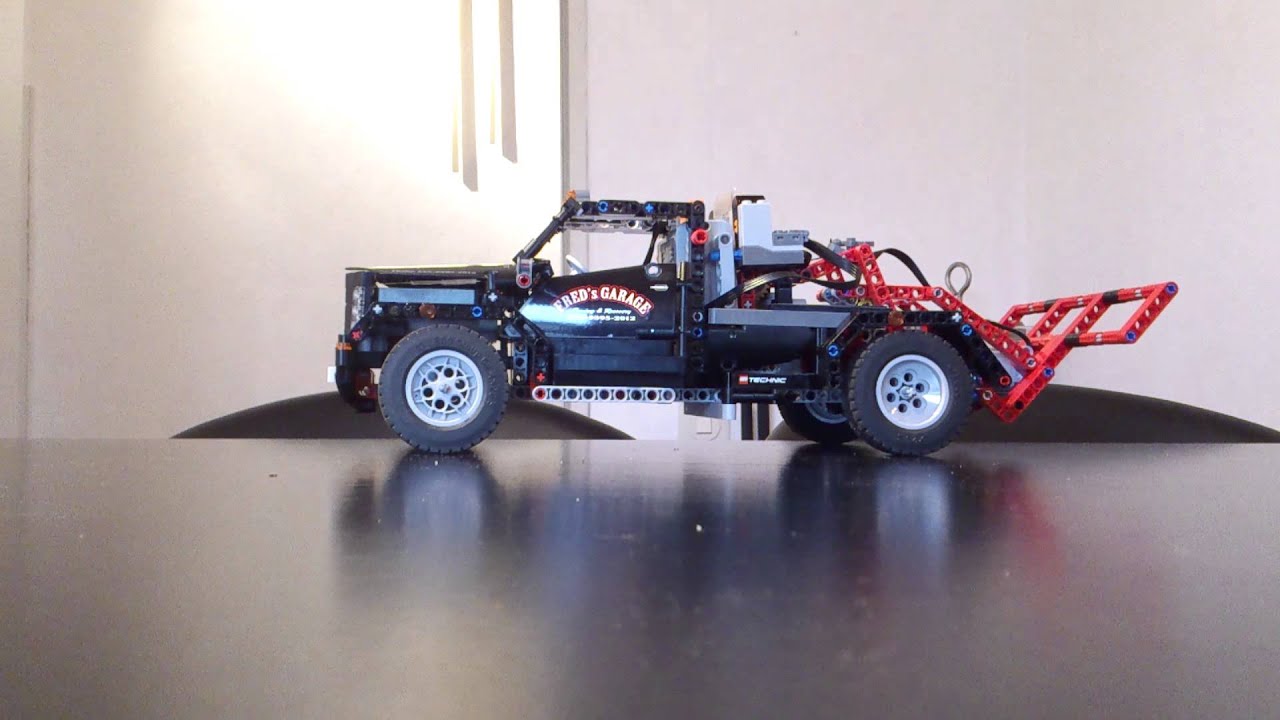 Lego Technic 9395 Umbau Fehrnsteuerung - YouTube