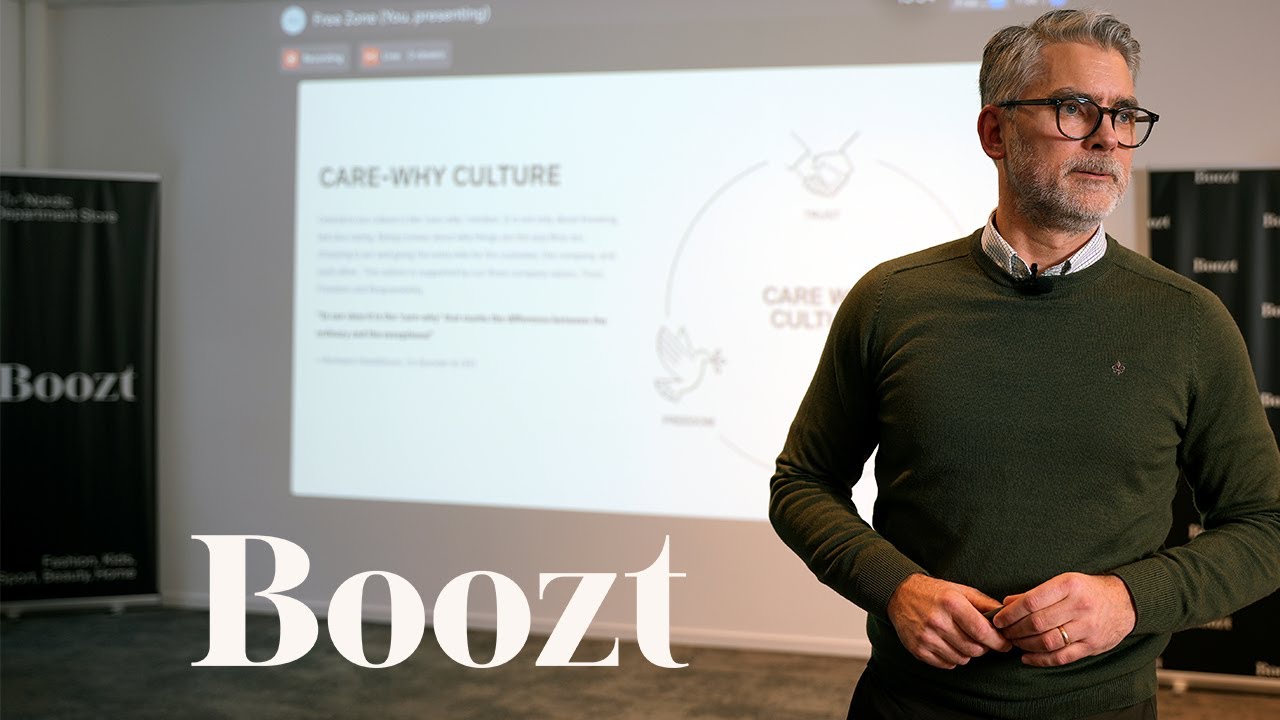 Niclas Carlnén, CEO of Malmö FF, presents at Boozt - YouTube