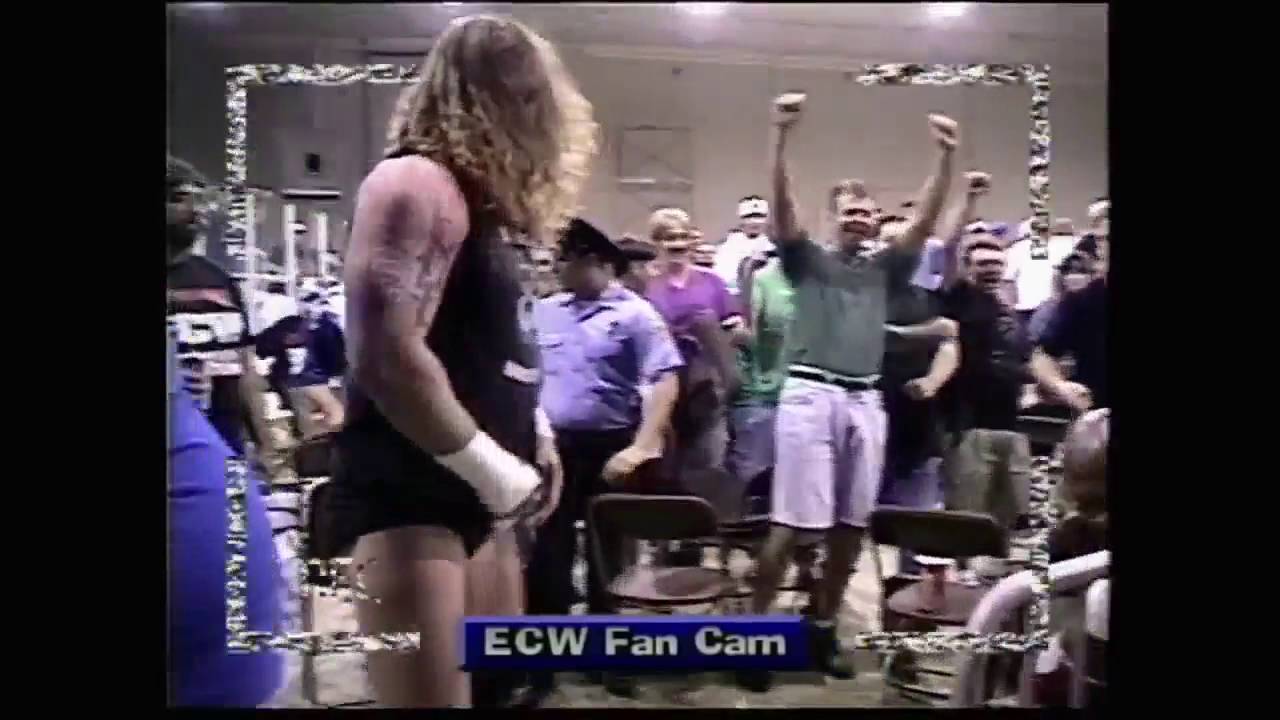 ECW Hardcore TV 1996 07 30 ECW Fan Cam The Gangstas vs The Bruise ...