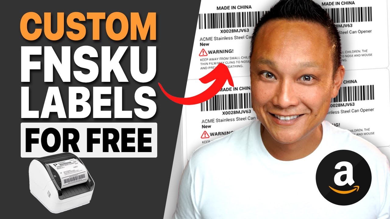 Customize Edit Print Amazon FNSKU Barcode Labels For FREE YouTube Customize Edit Print Amazon FNSKU Barcode Labels For FREE YouTube