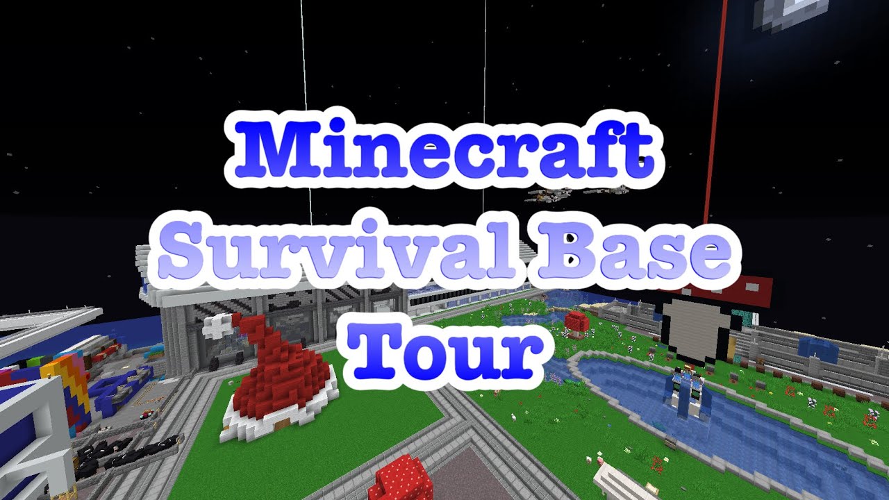 Minecraft Aero Survival Base Tour - YouTube