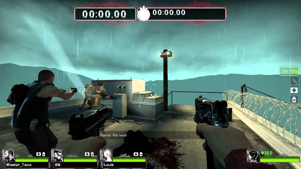 L4D2 Mutation: Nightmare - No Mercy (Rooftops) - YouTube