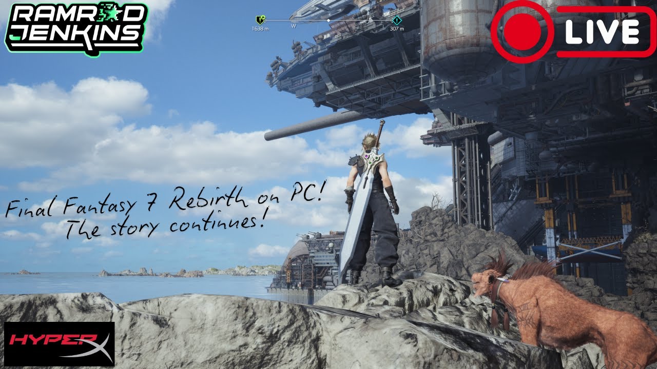 FF7 Rebirth on PC is a blast! Hang out and chat with me! - YouTube