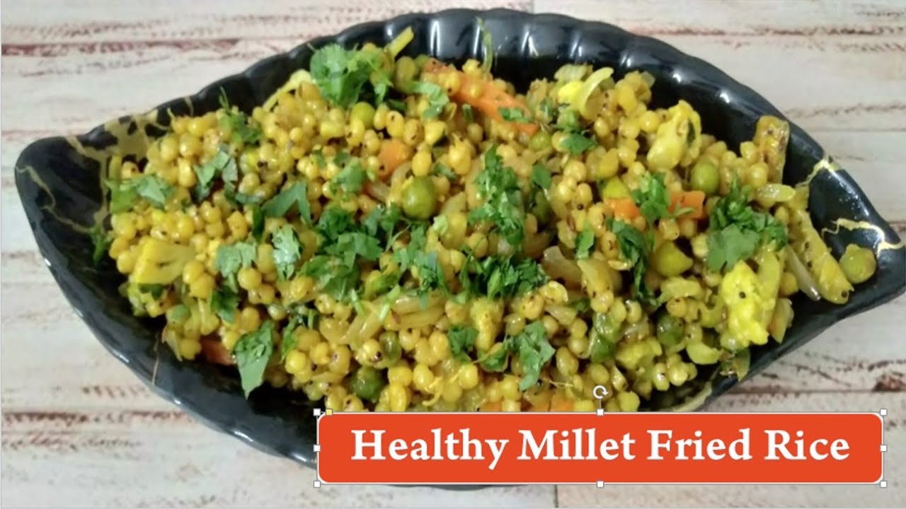 पौष्टिक असा ज्वारीचा फ्राईड राईस| Healthy Jowar Fried Rice | Millet ...