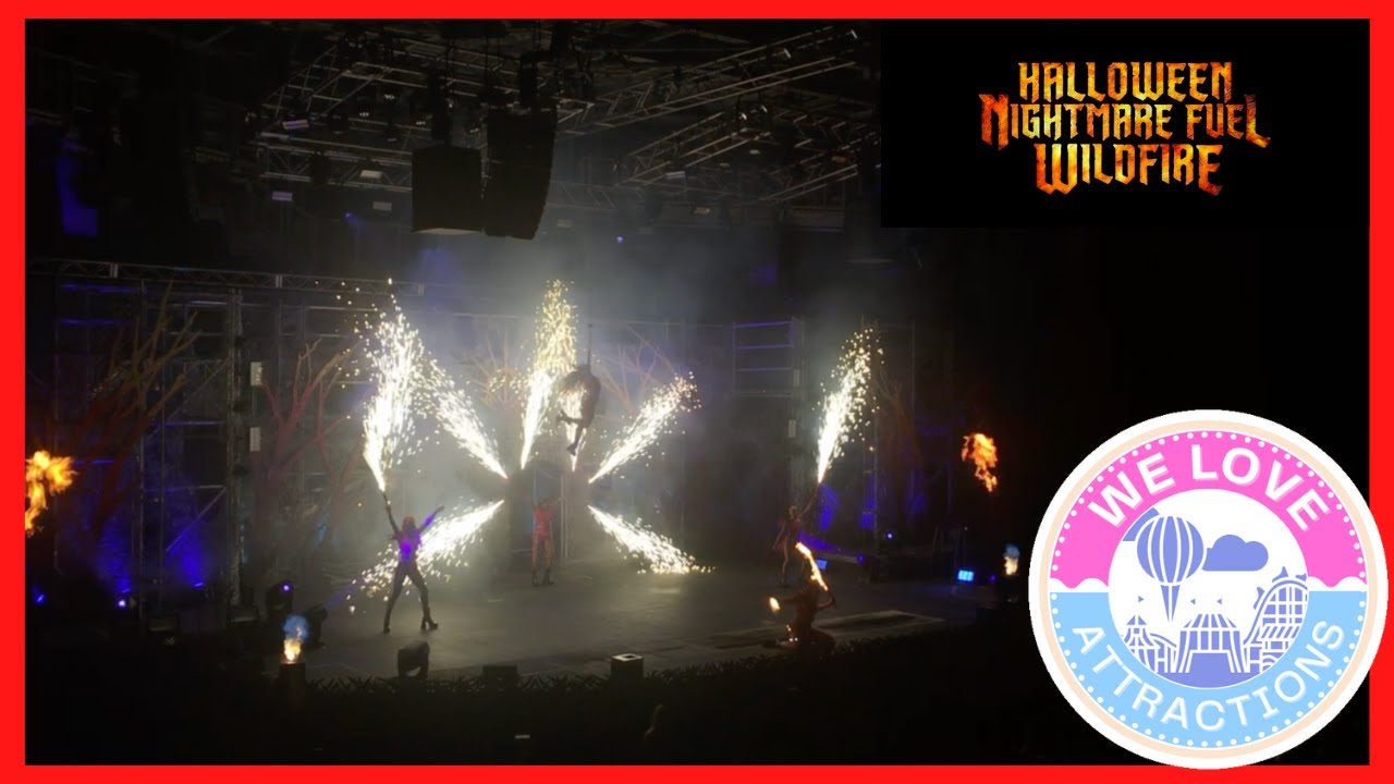 Halloween Nightmare Fuel Wildfire Opening Night Highlights HHN 2022 ...