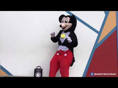Maskot mickey berzapin