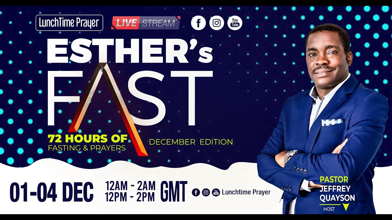 THURSDAY 1ST DECEMBER 2022... LUNCHTIME PRAYER ONLINE SERVICE WITH ...
