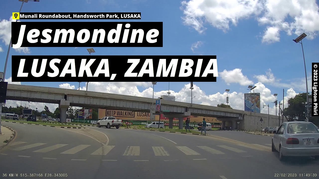 Lusaka Zambia | (Jesmondine) Munali Roundabout →Munali Road → East Road ...