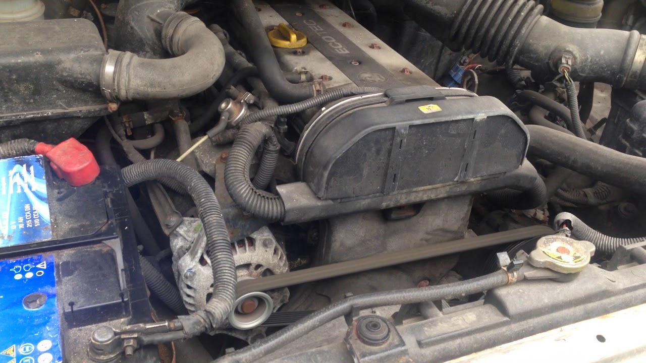 Vauxhall Frontera engine run - YouTube