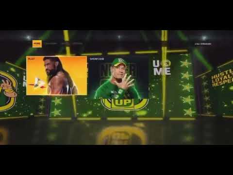 WWE 2K23 Main Menu - YouTube