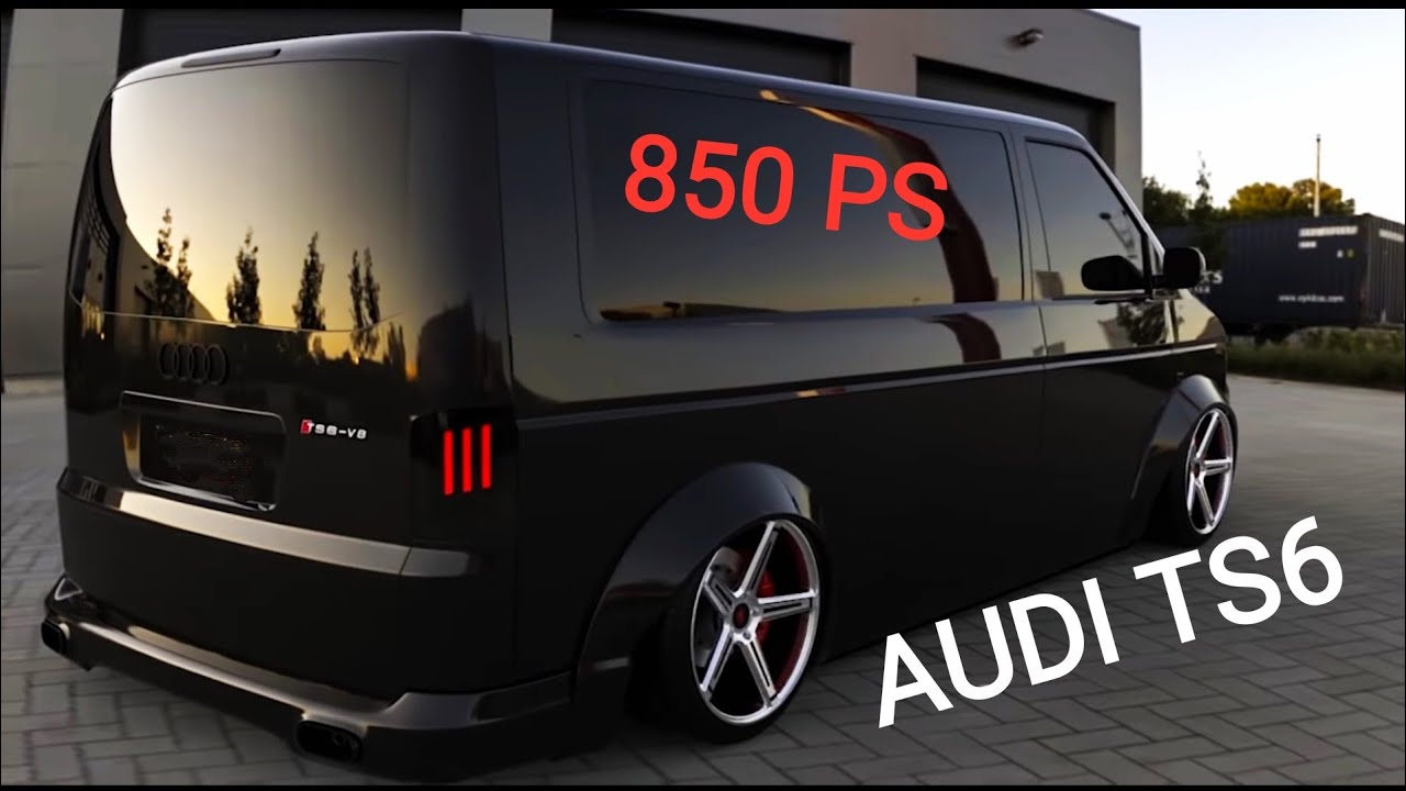 It's a Ship!!! AUDI TS6 850 hp based on VW T6!!! Concept car.#VIP Audi ...