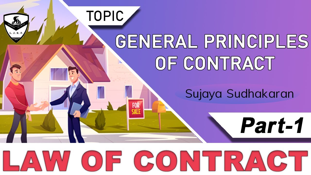 General Principles of Contract _Part 1 - YouTube