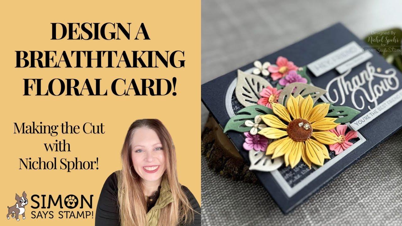 Design a BREATHTAKING Floral Card That Blooms with Style! - YouTube