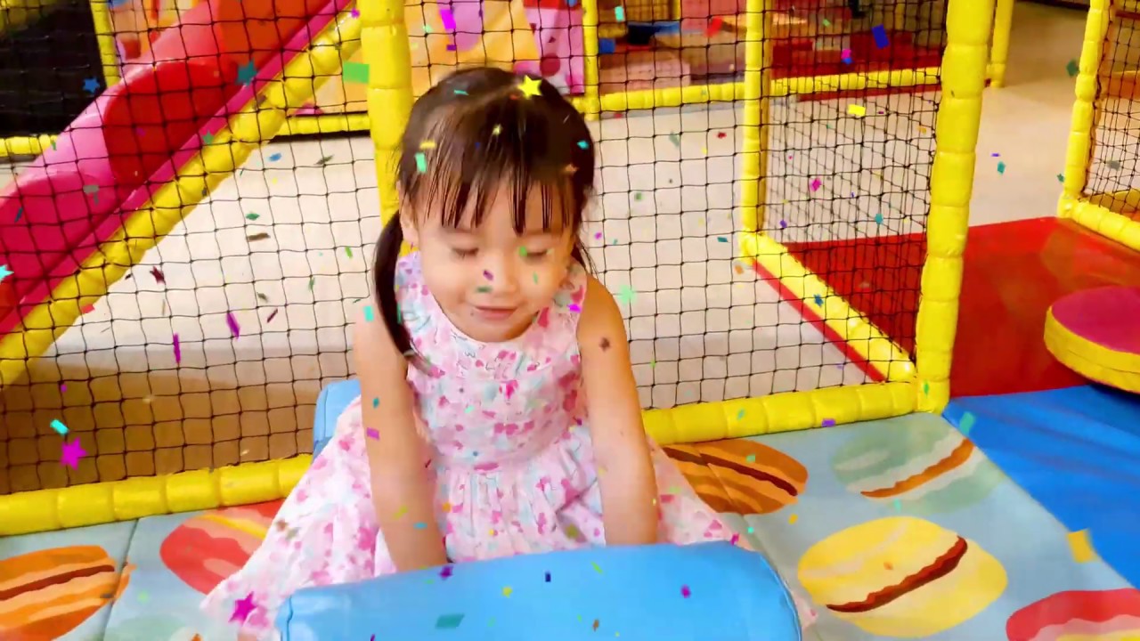 Emily Fun Big Slides - Playtime at Playground - YouTube