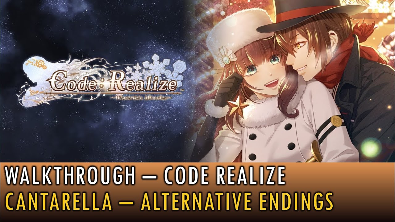 [28] Walkthrough - Code Realize - Cantarella - Alternative Endings (4K ...