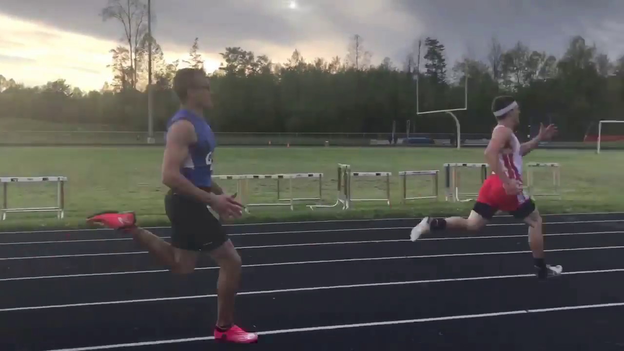 Dominic D'Amico 200m Conference Champ 2017 - YouTube