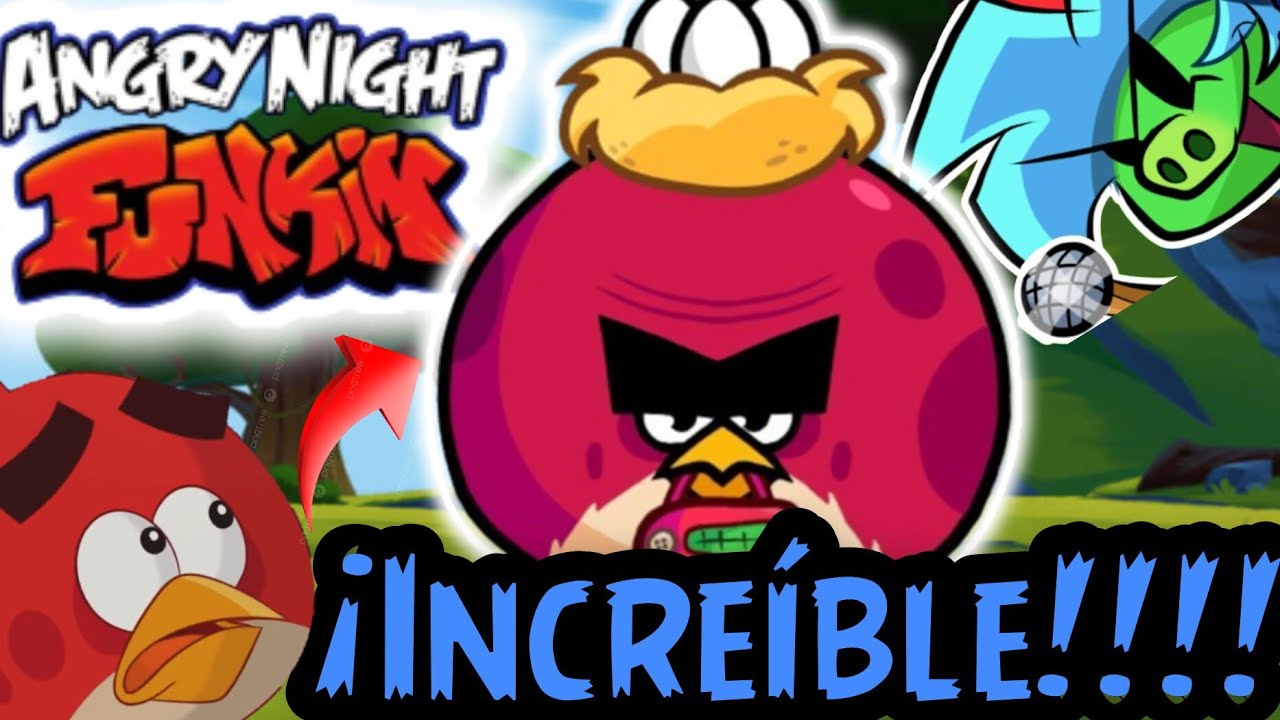 ¡El Mod Más Increíble de Angry Birds que Debes Ver!(Angry Night funky ...