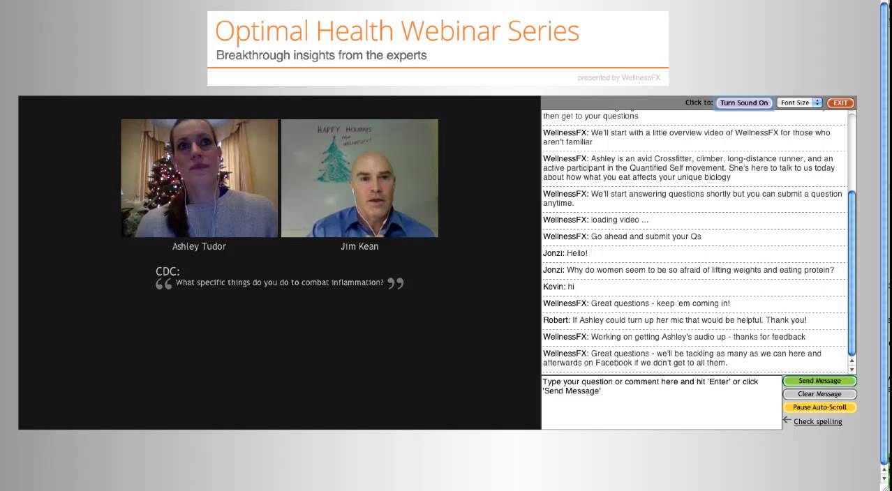 Optimal Health Webinar Series: Nutrition at the Cellular Level - YouTube