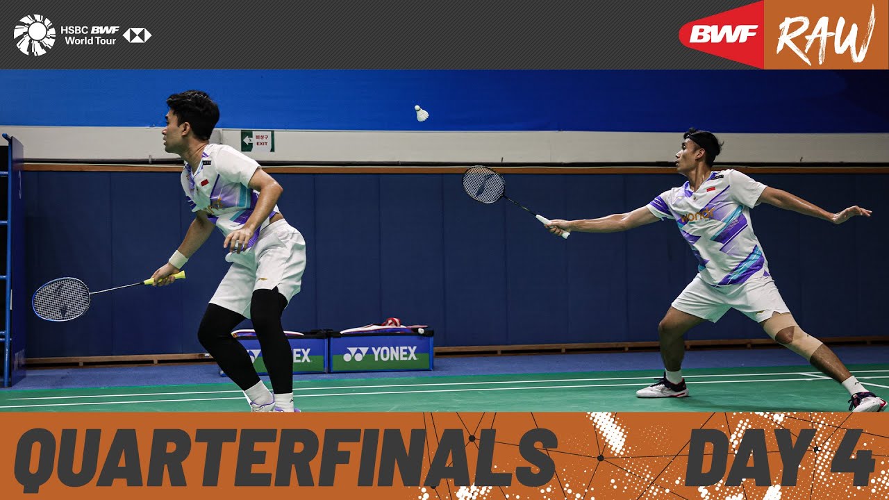 Korea Open 2024 | Day 4 | Court 3 | Quarterfinals - YouTube